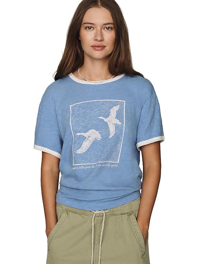 PILCRO Pilcro Cotton Heritage Ringer T-Shirt